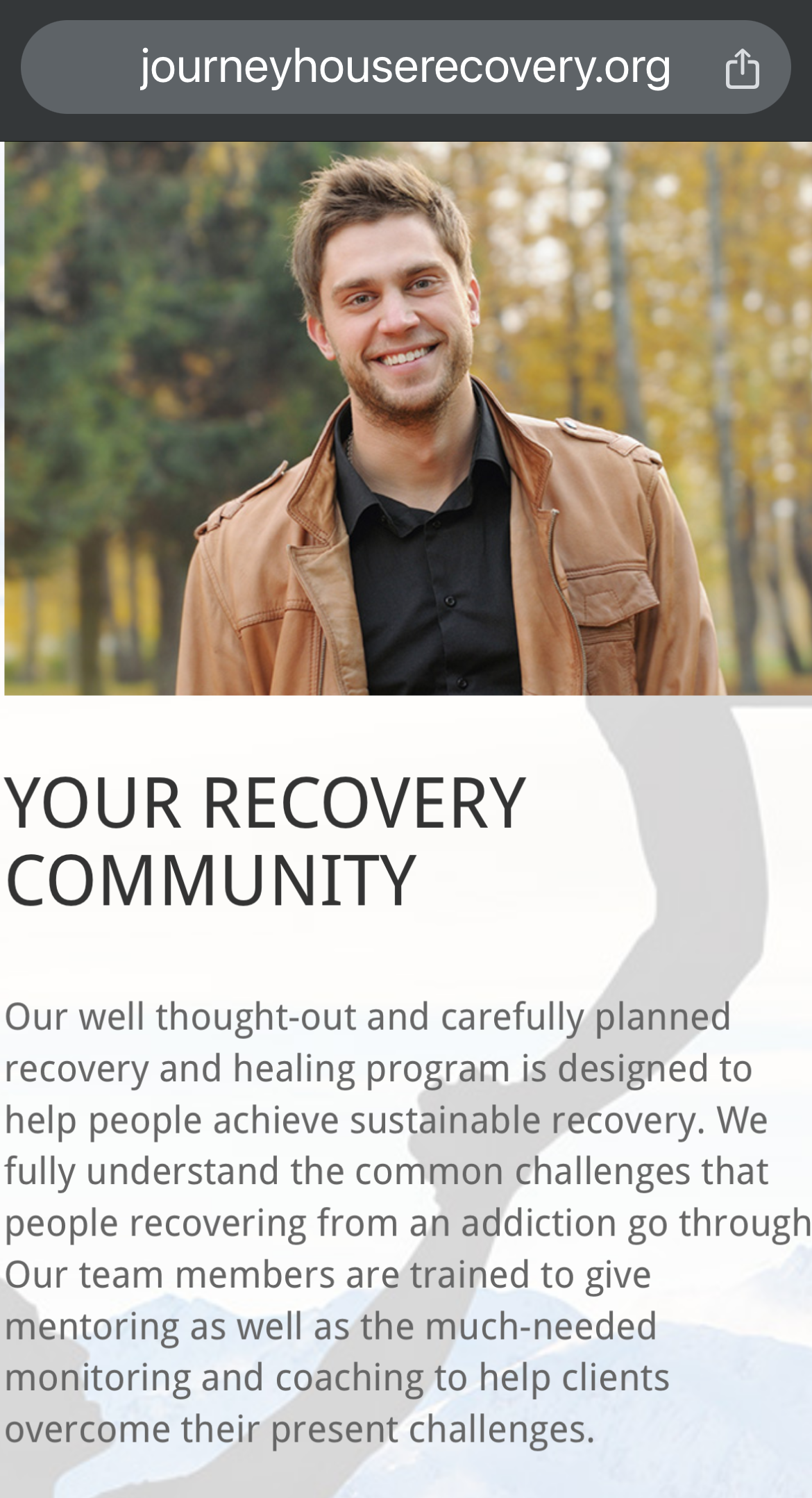 Journey House Foundation website changes – The Parham Papers